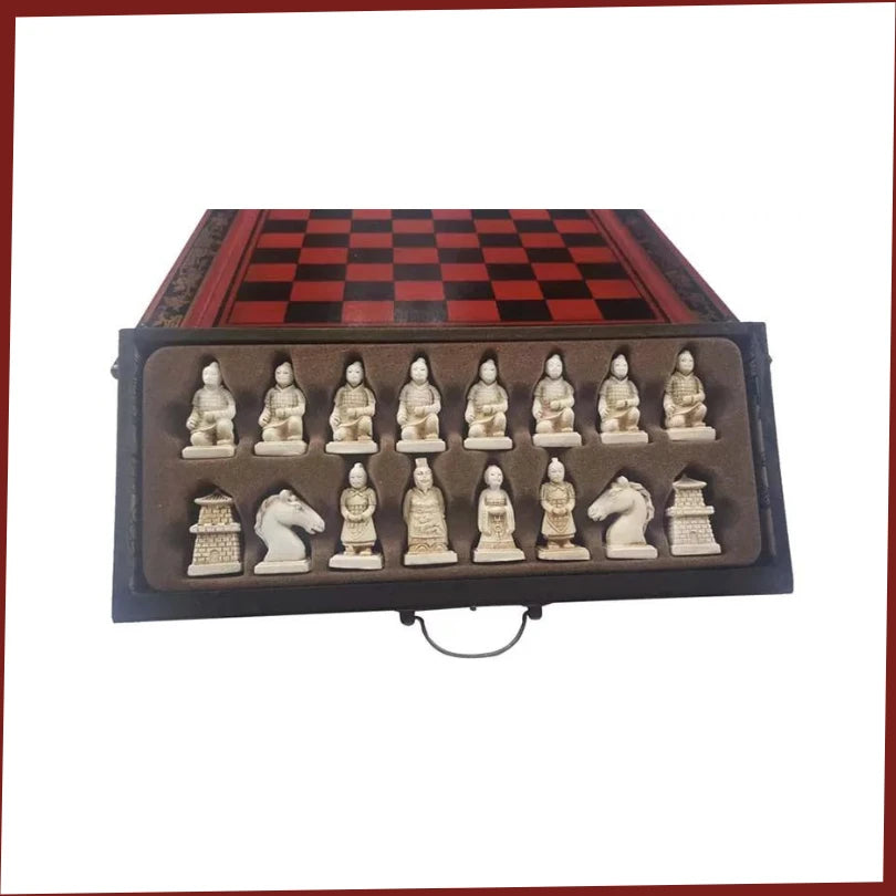 Terracotta Chess Set – Chess'n'Boards