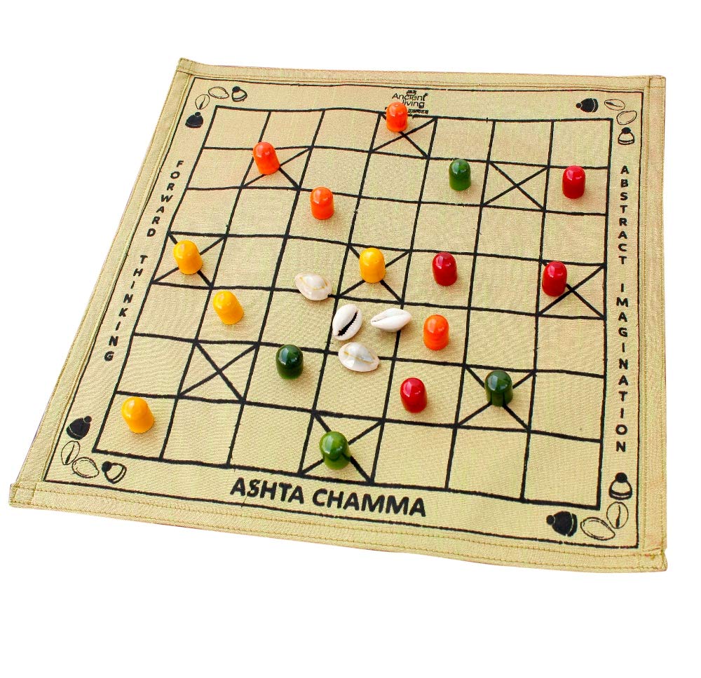 Ashta Chamma, Chowka Bara, Katta Mane, Taayam Ludo Board game – Chess'n ...