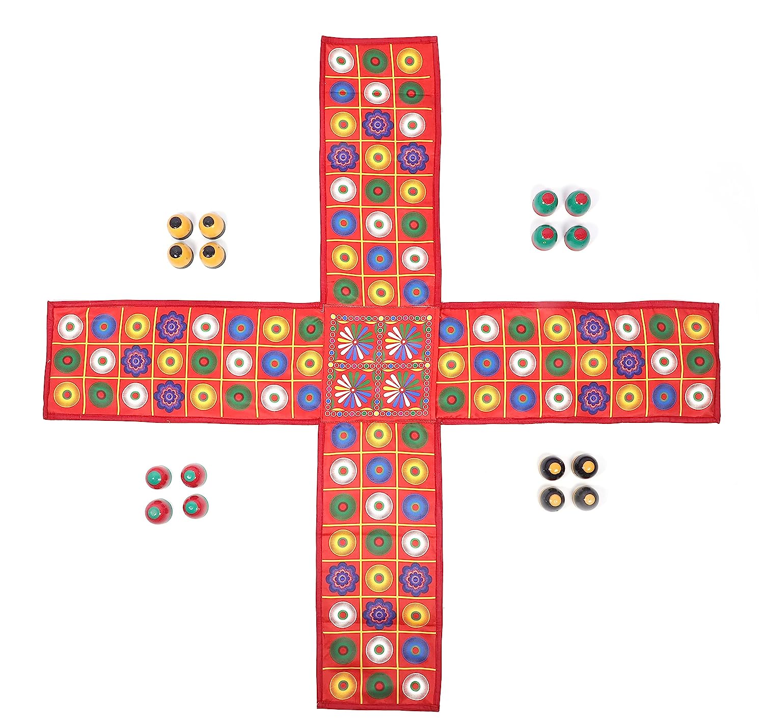 The Indian Ludo Game, Chausar Game – Chess'n'Boards