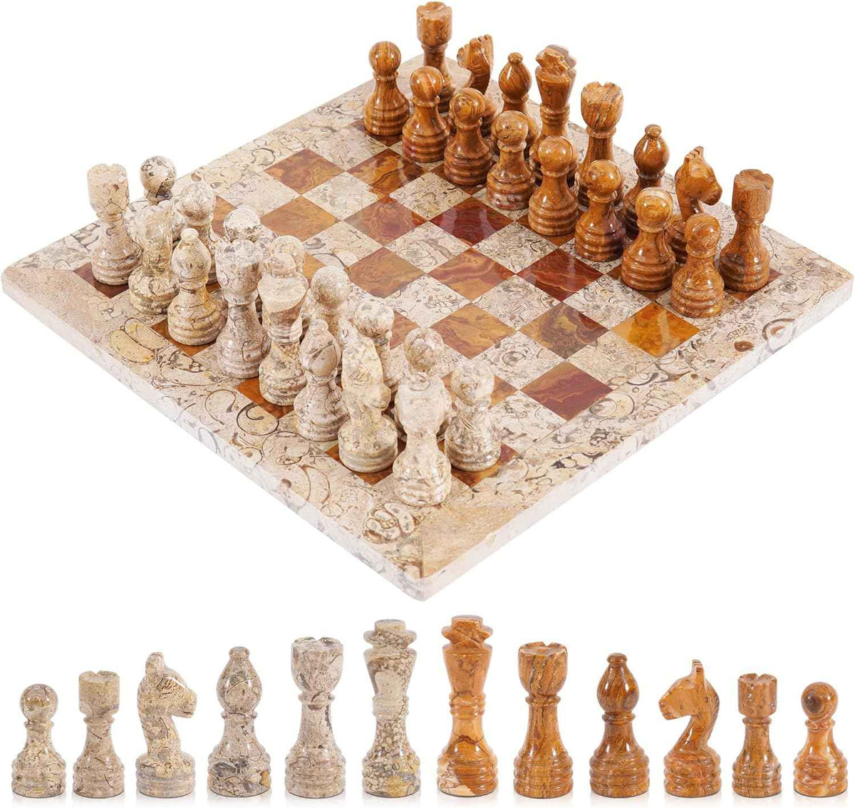 Marble Chess Sets & Elegant Stone Chessboards – Chess'n'Boards